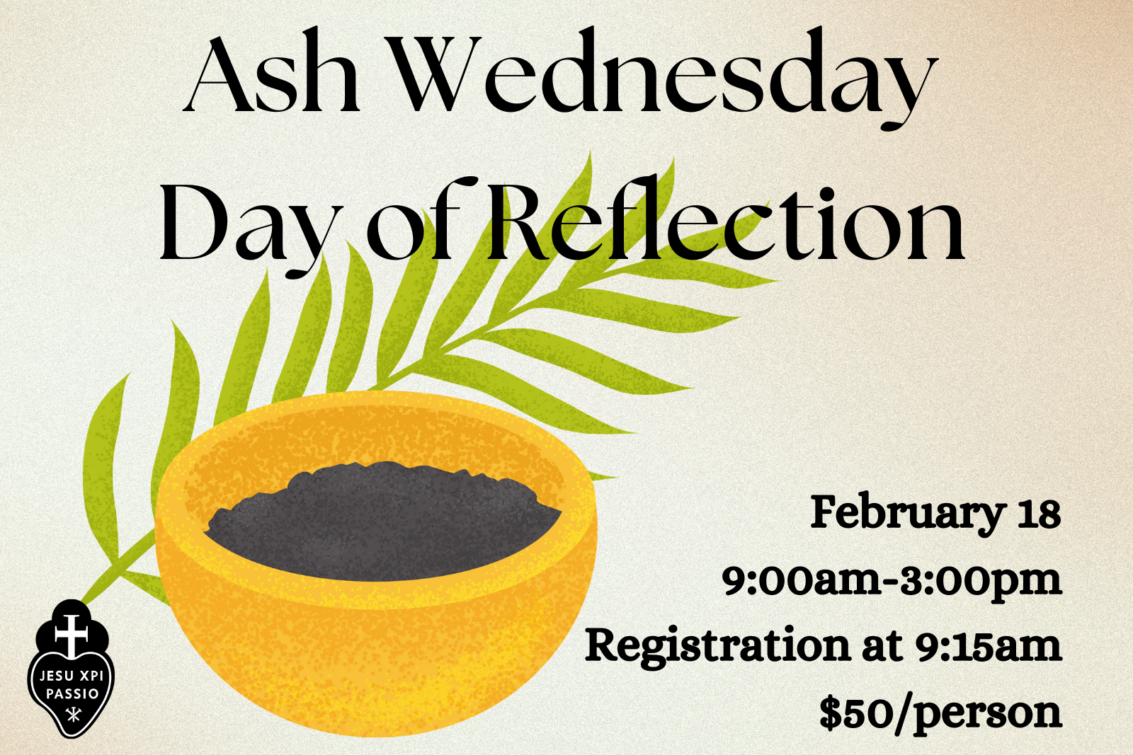 Ash Wednesday Day of Reflection - St. Paul of the Cross
